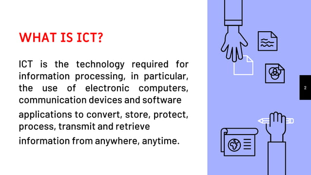 Introduction to ICT.pptx | Internet | Computing