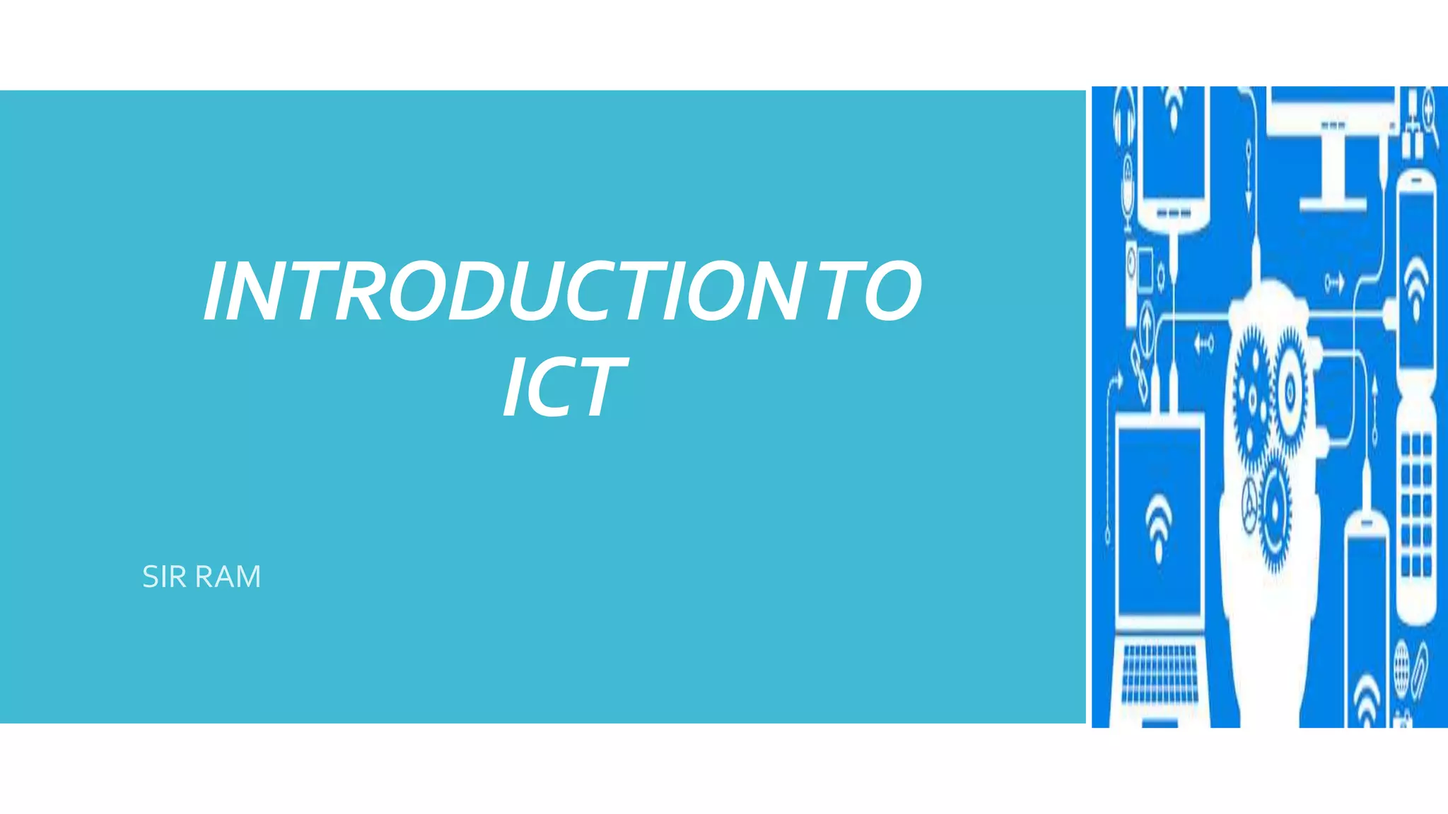 INTRODUCTION TO ICT- lesson 1.pptx