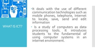 INTRODUCTION TO ICT- lesson 1.pptx