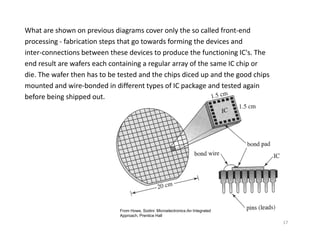 Introduction to ic technology and applications | PDF