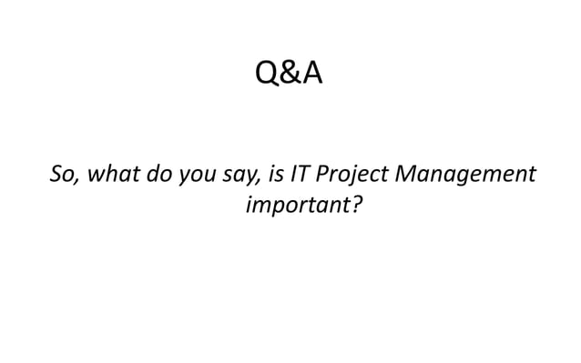 Introduction to ict project management | PPTX