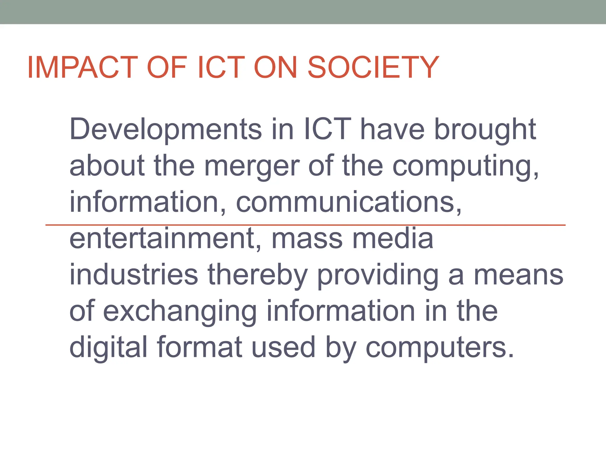 Introduction To Information Communication Technology | PDF