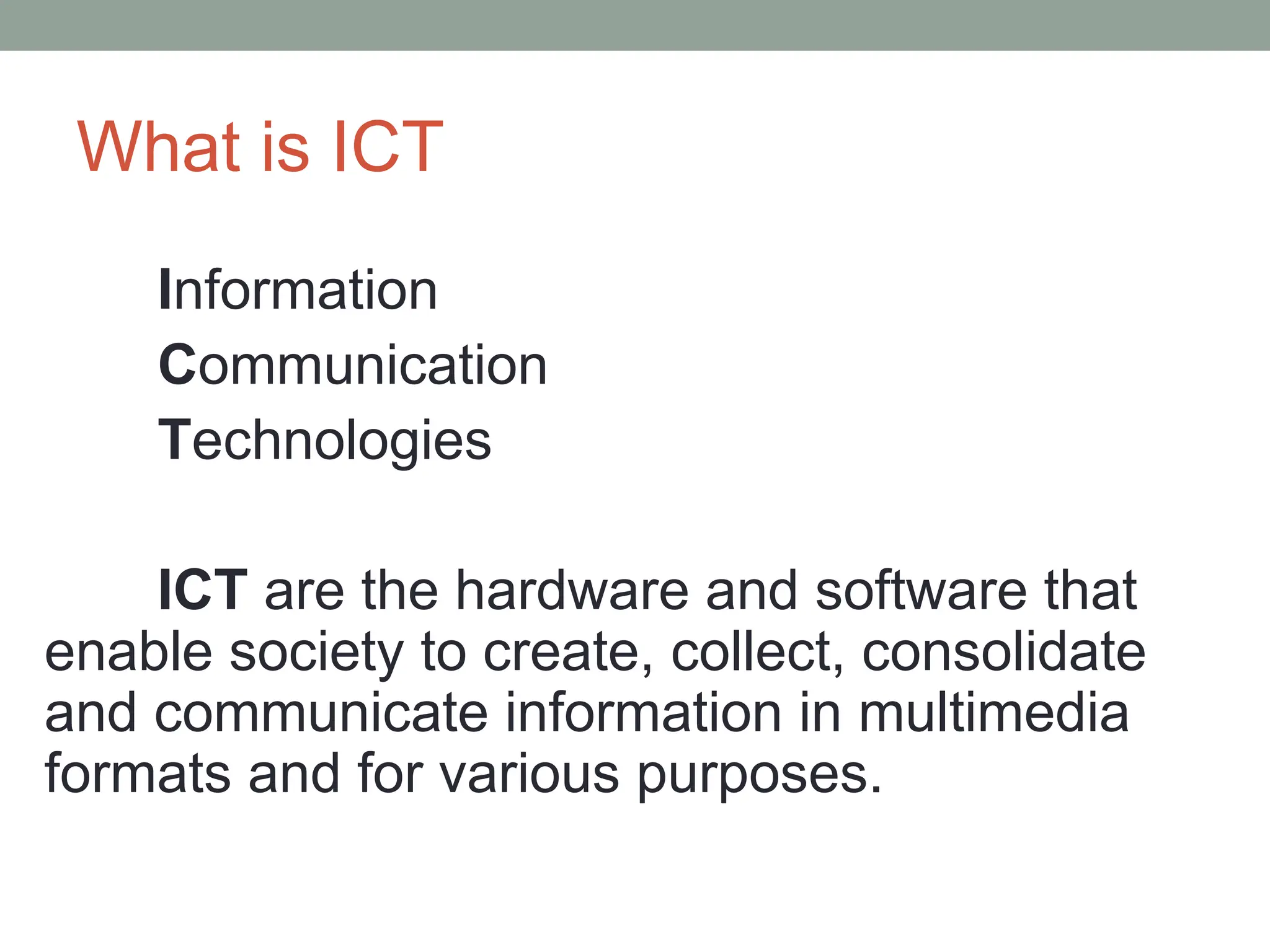 Introduction To ICT Specialization and its role.pdf
