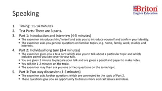 Introduction to ielts | PPTX