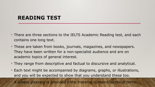 introduction to IELTS - get a glimpse of ielts | PPTX