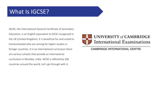 Introduction To IGCSE Board.pptx