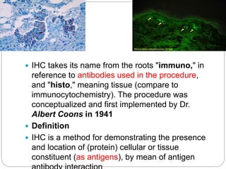 Introduction to IHC | PPT