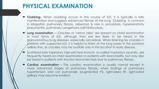Interstitial lung disease, Idiopathic pulmonary fibrosis | PPTX
