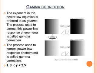 Introduction to image contrast and enhancement method | PPTX
