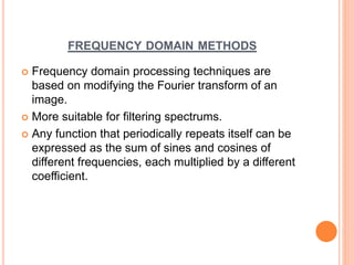Introduction to image contrast and enhancement method | PPTX