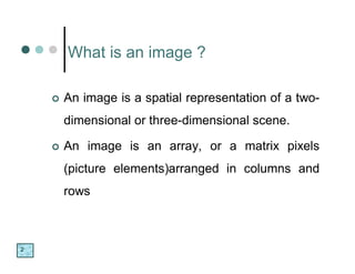 Introduction to image processing | PDF