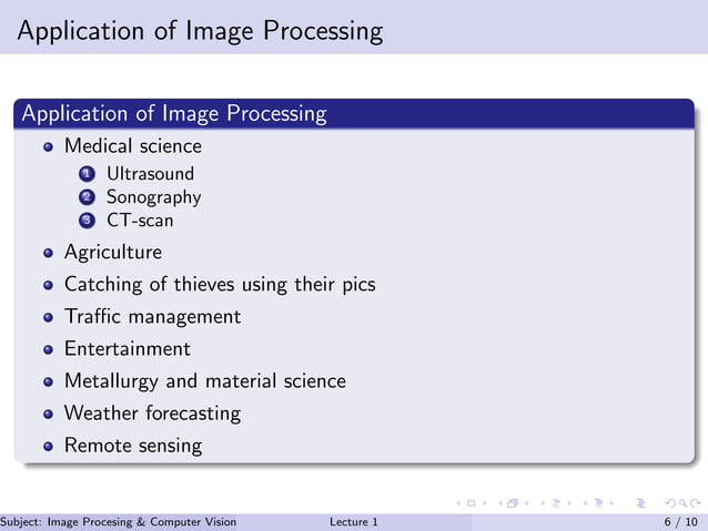 Lecture 1 Introduction to image processing | PDF | Photo Editing ...