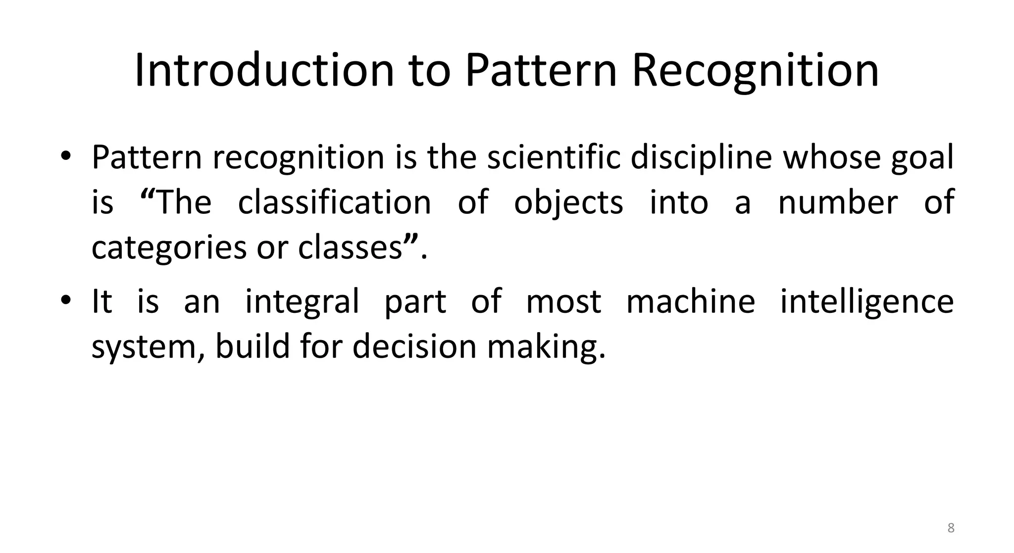 Introduction to image processing and pattern recognition | PPT