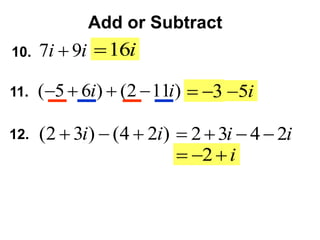 Introduction to imaginary numbers.ppt