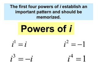 Introduction to imaginary numbers.ppt