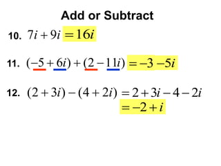 Introduction to imaginary numbers.ppt
