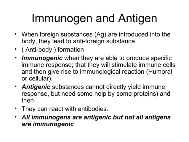 Introduction to immune system | PPT