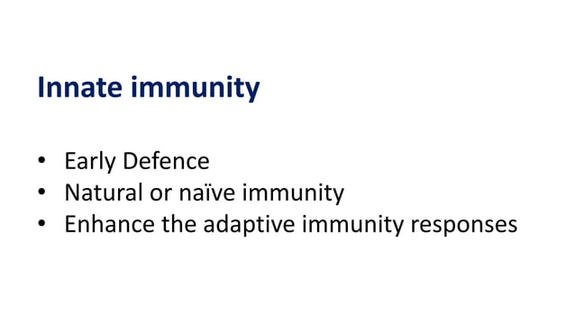 Introduction to immune system | PPT