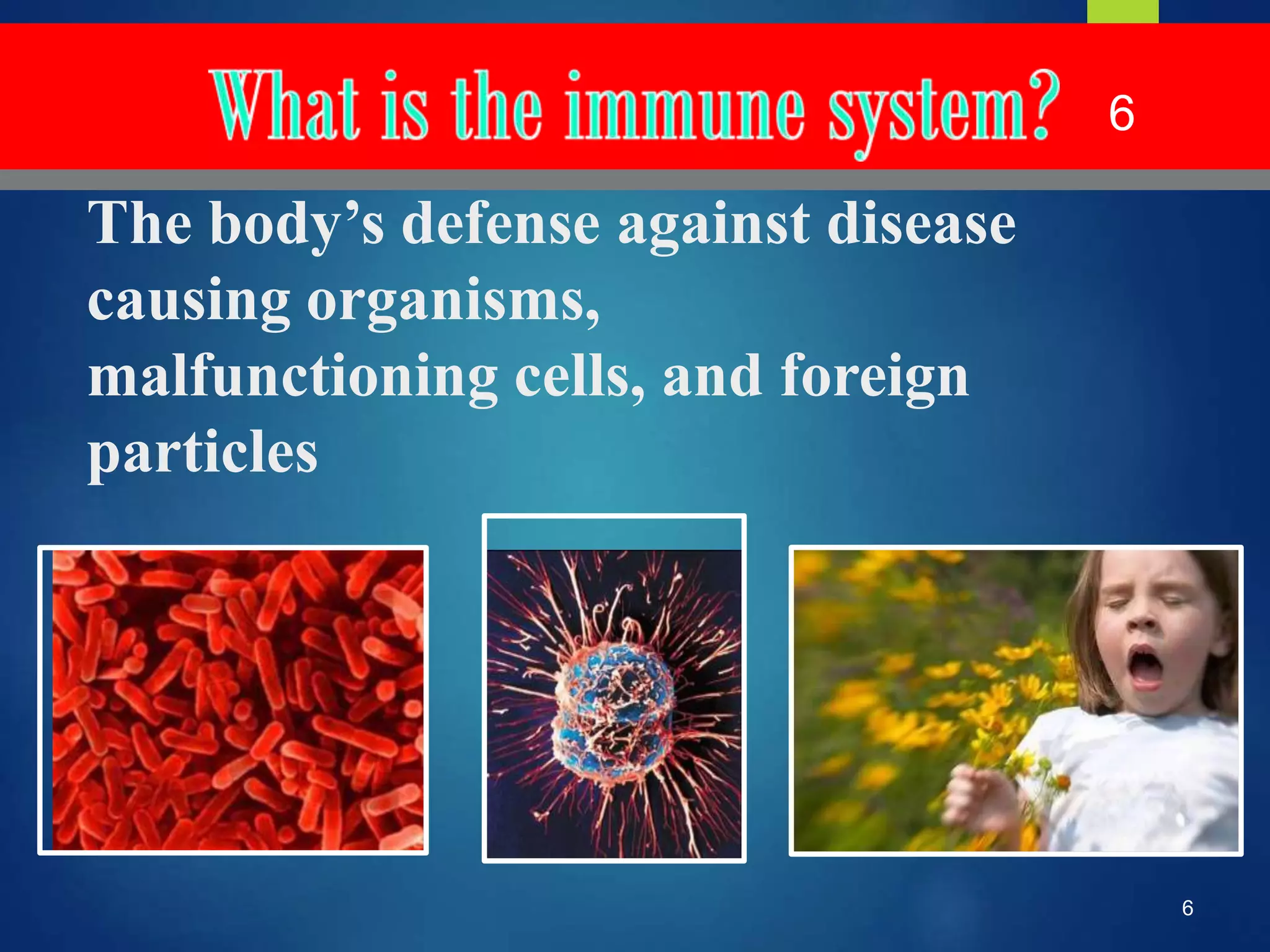 Introduction to immune system and inflammatory response | PPTX
