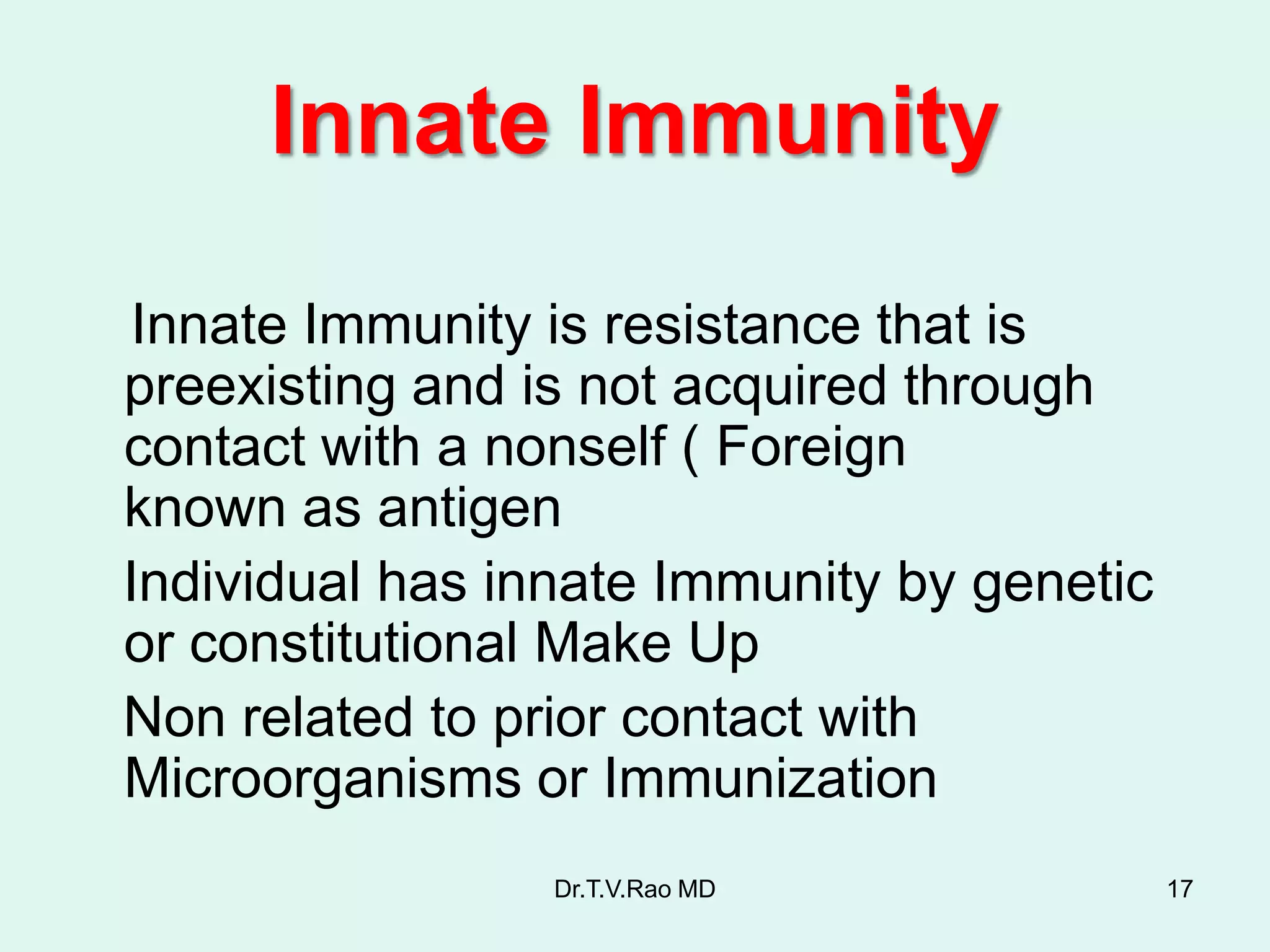 Introduction to immunity | PPTX