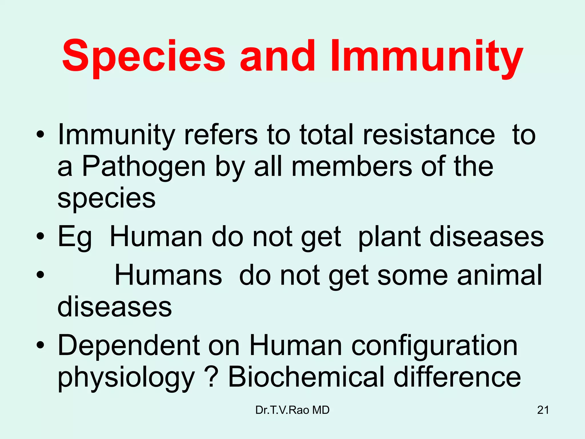 Introduction to immunity | PPTX
