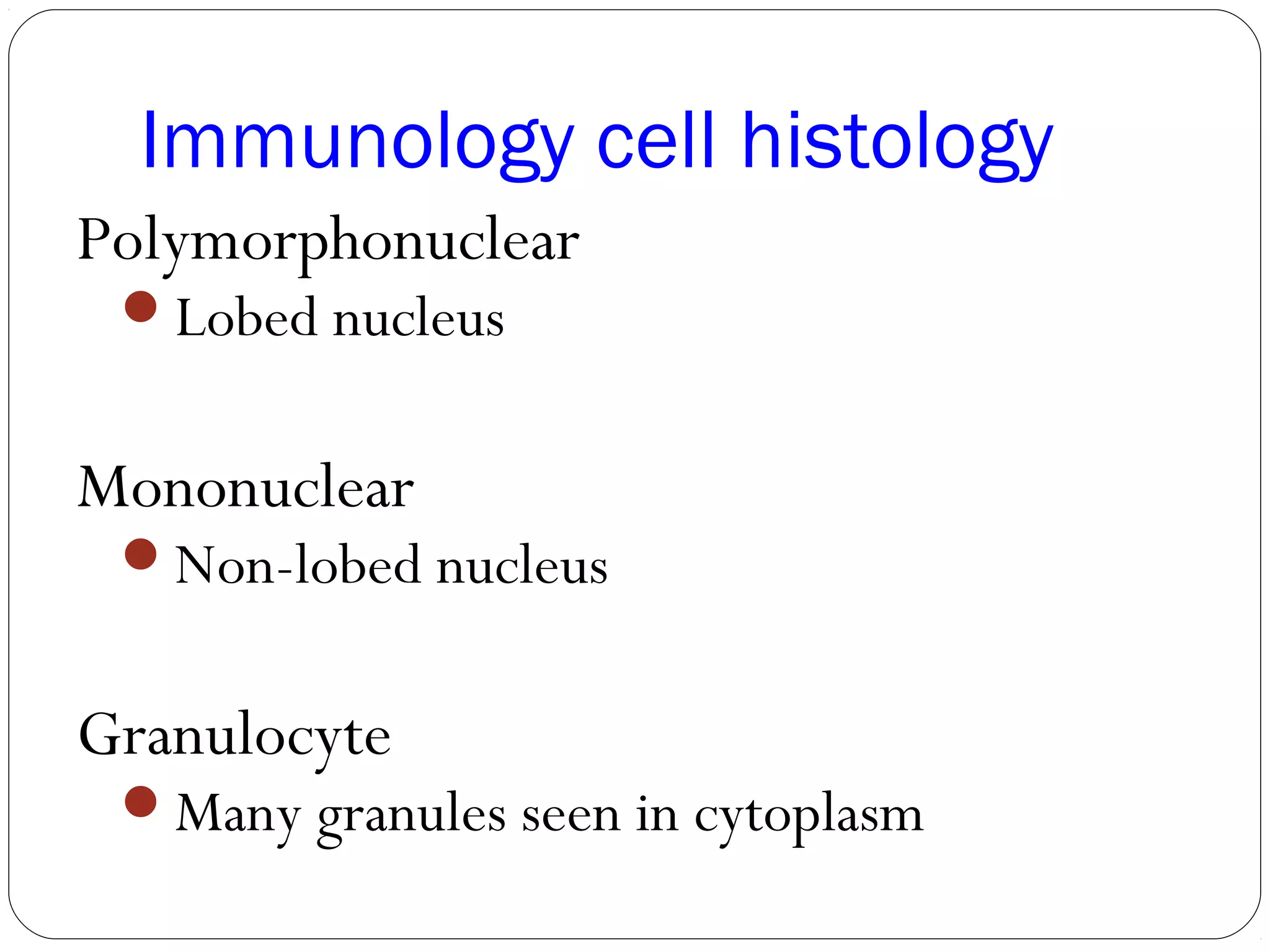 Introduction to immunology | PPT