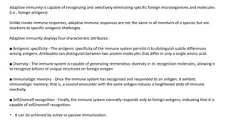 Introduction to Immune System and its mechanism | PPTX