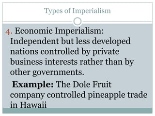 Introduction to imperialism | PPTX