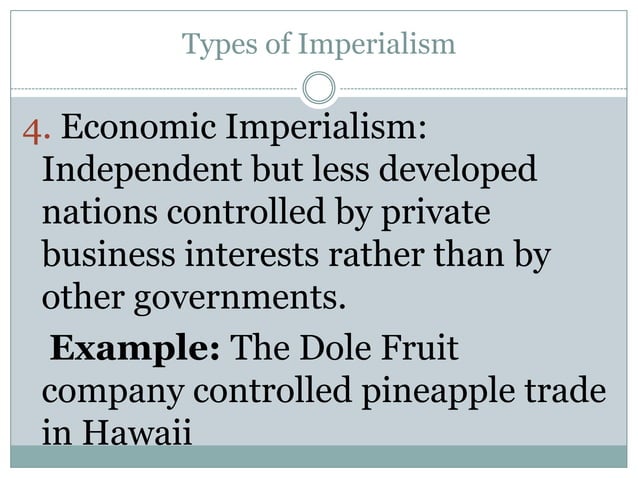 Introduction to imperialism | PPTX | Religion & Spirituality