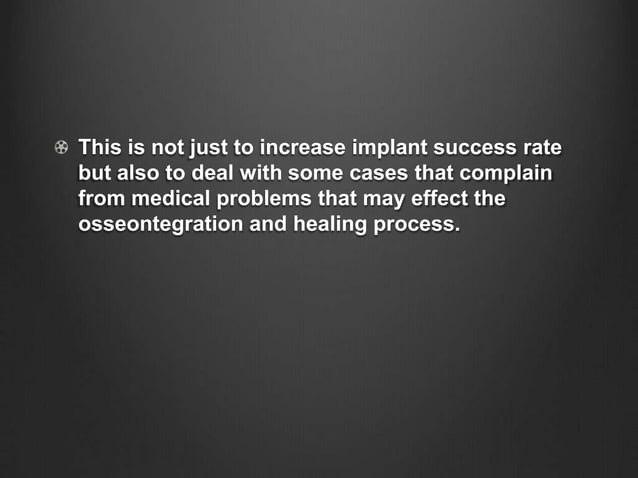 Introduction to implant surface modifications | PPTX