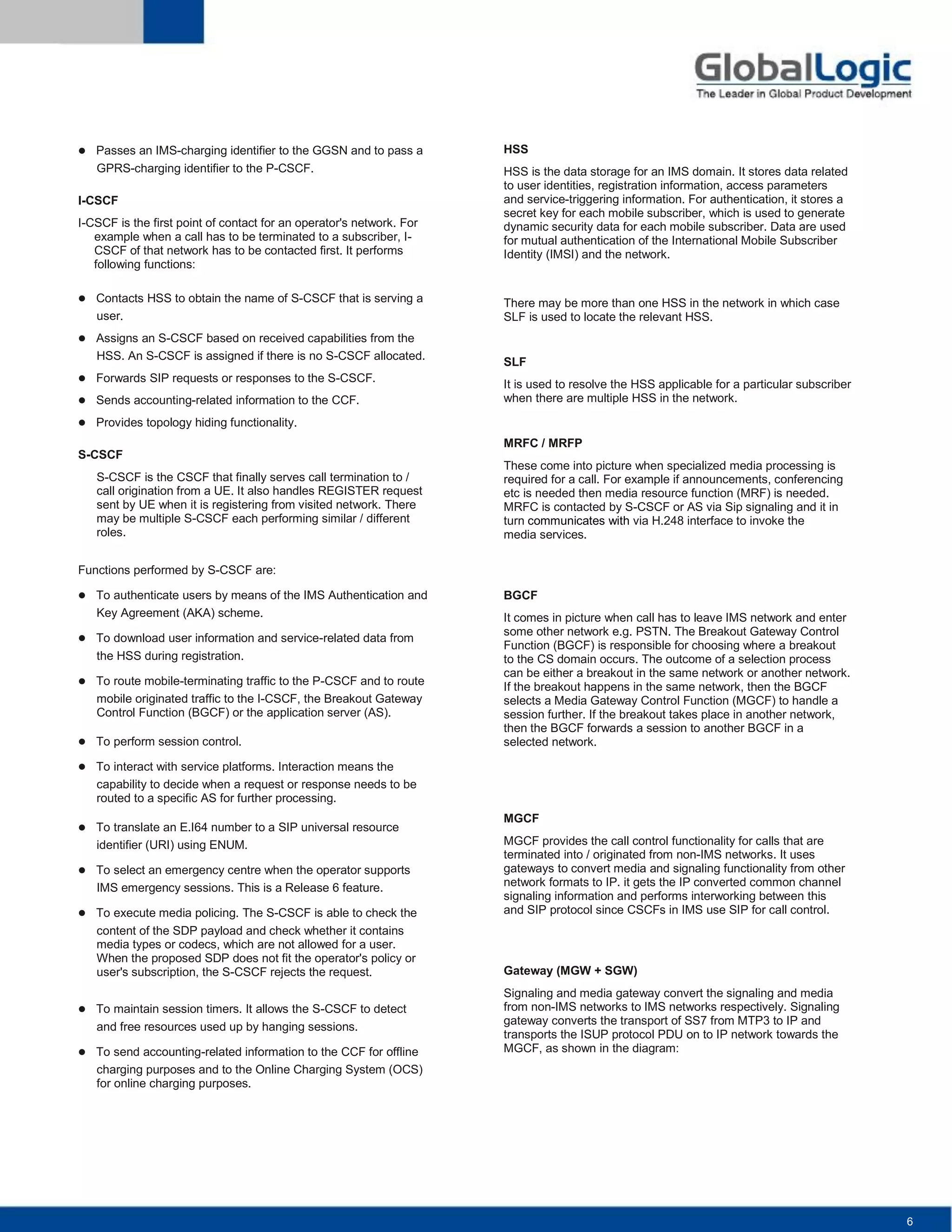 Introduction to IMS-IP Multimedia Subsystem | PDF