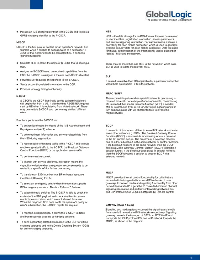Introduction to IMS-IP Multimedia Subsystem | PDF