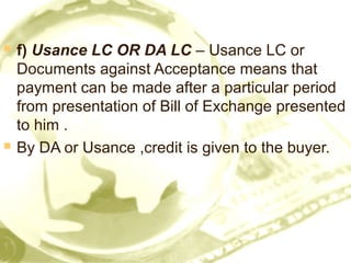 Introduction to INCO TERMS and LCs (5) | PPT