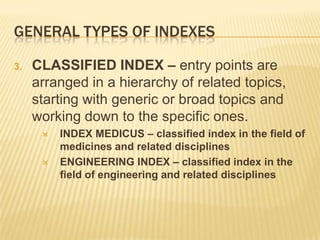 Introduction to indexing (presentation1) | PPTX