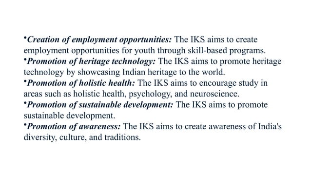 Introduction to Indian Knowledge System.pptx | Education