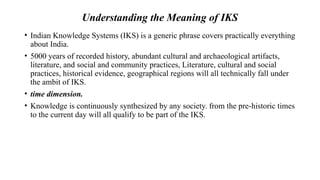 Introduction to Indian Knowledge System.pptx