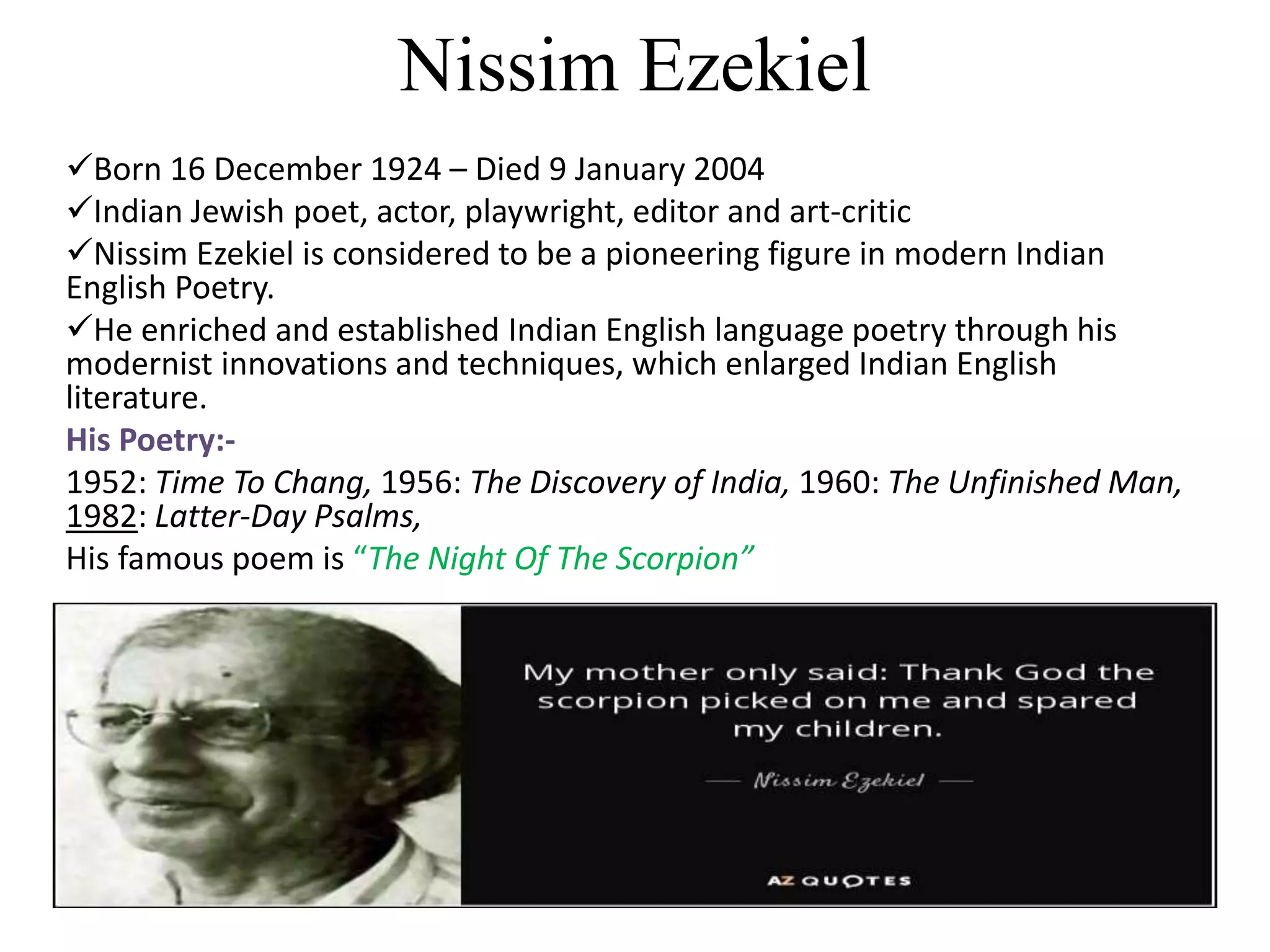 Introduction to indian writing in english pre-independence | PPTX