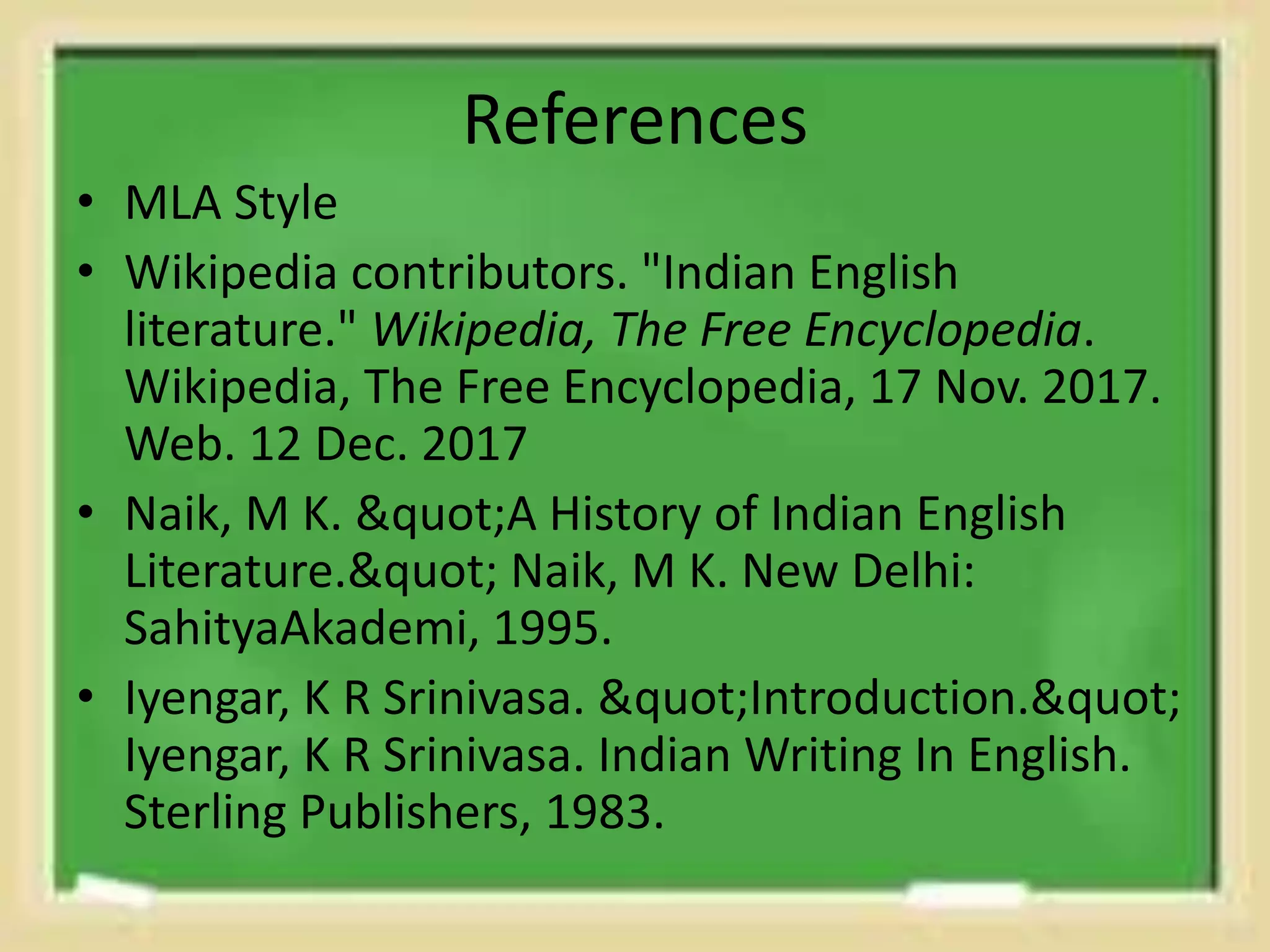 Introduction to indian writing in english pre-independence | PPTX