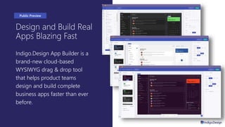 Introduction to Indigo.Design App Builder | PPT