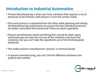 Introduction to Industrial Automation - 2 | PPT