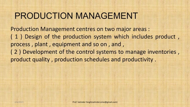 Introduction to industrial management | PDF | Mechanical and Industrial ...