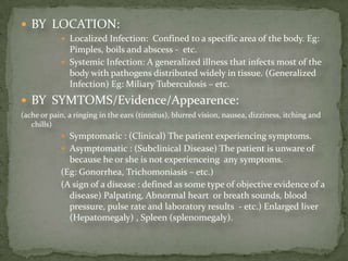 Introduction to infectious diseases | PPTX