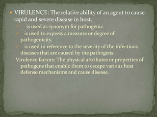 Introduction to infectious diseases | PPTX