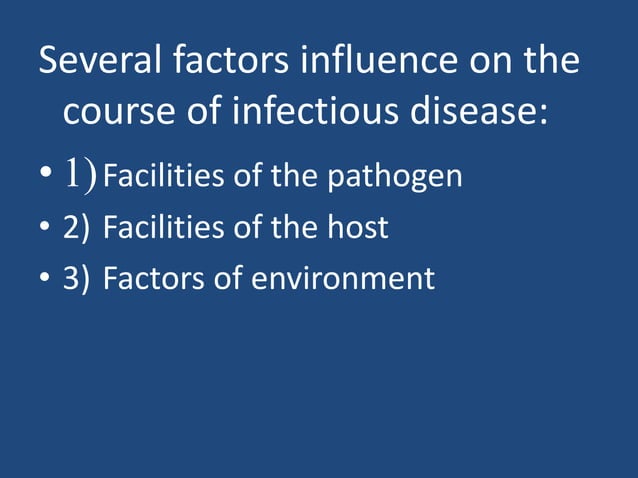 Introduction to infectious Diseases.ppt | Infectious Diseases ...