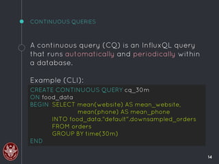 Introduction to influx db | PDF | Databases | Computer Software and Applications
