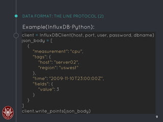 Introduction to influx db | PDF | Databases | Computer Software and Applications