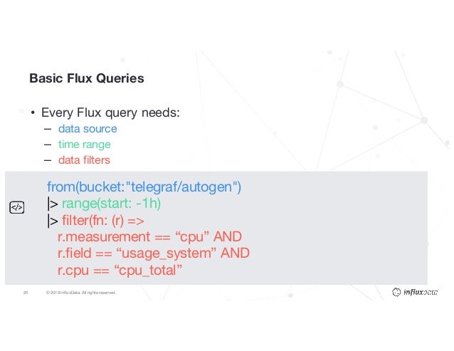 Introduction To Influxdb 20 And Your First Flux Query By Sonia Gupta