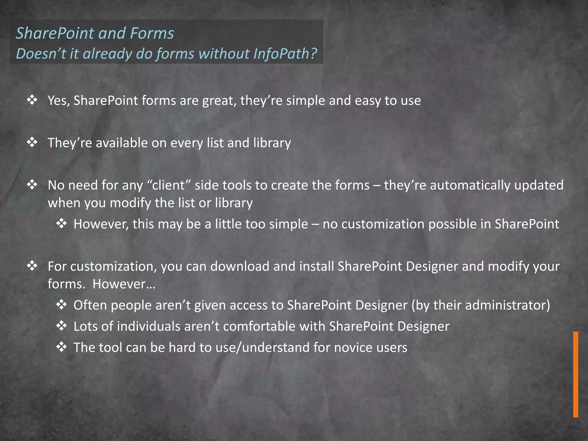 Introduction to InfoPath 2010 | PPT