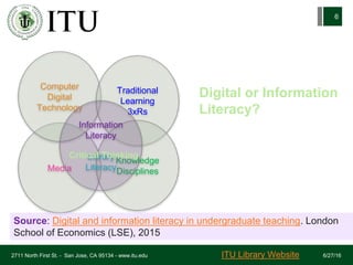 Introduction to information literacy part 1 | PPTX