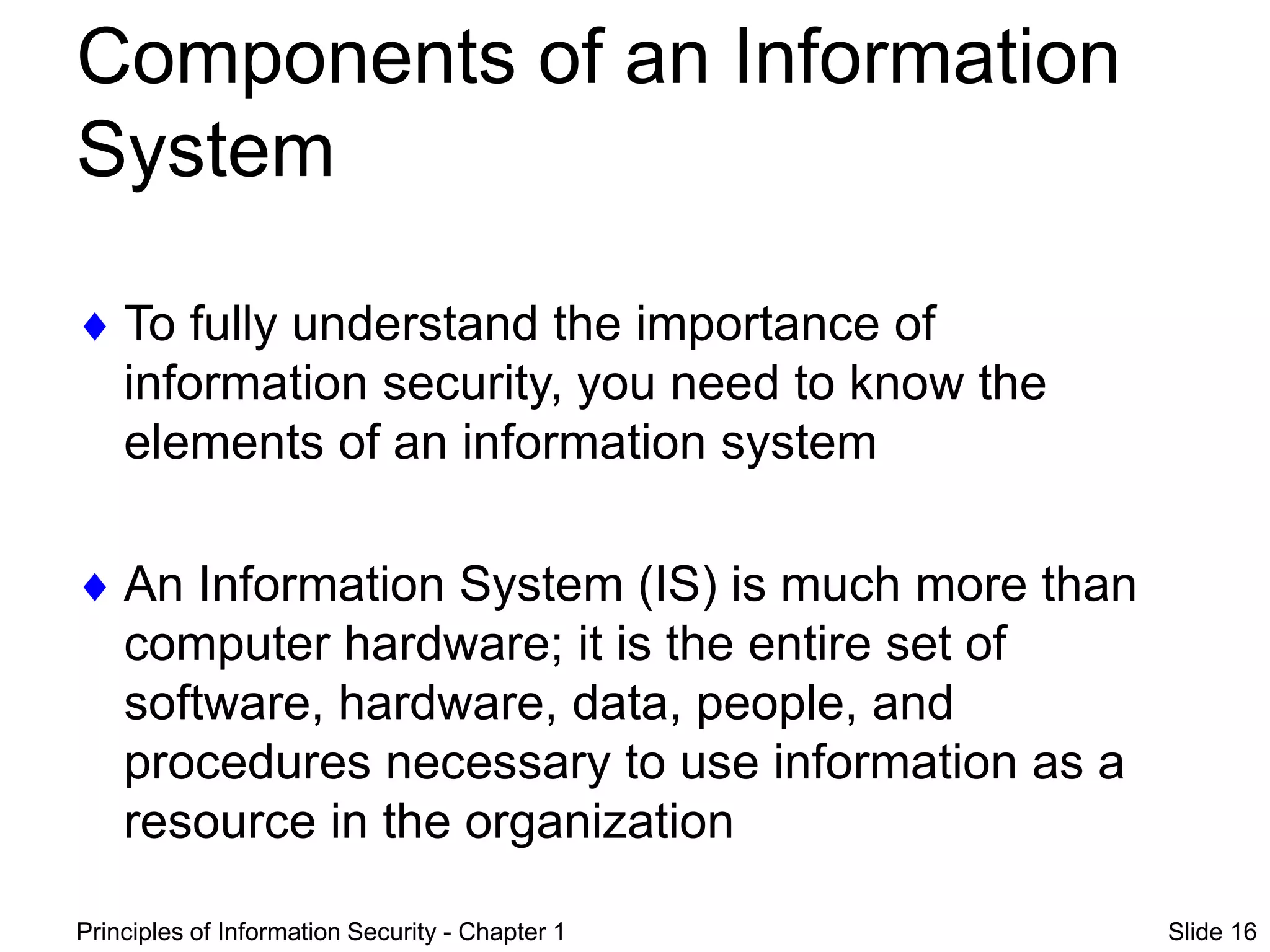 Introduction To Information Security Ppt